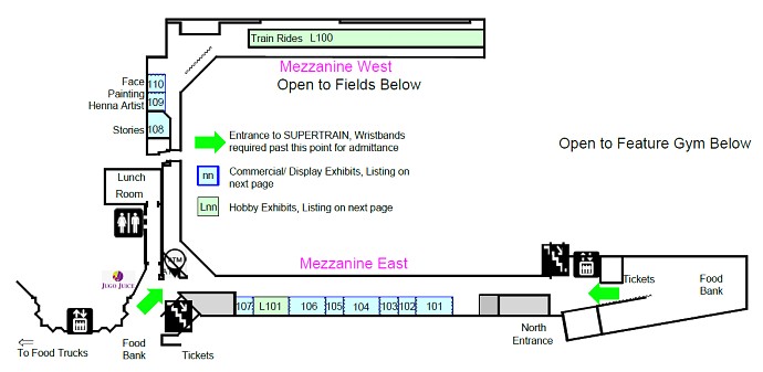 SUPERTRAIN 2019 - Floor Plan